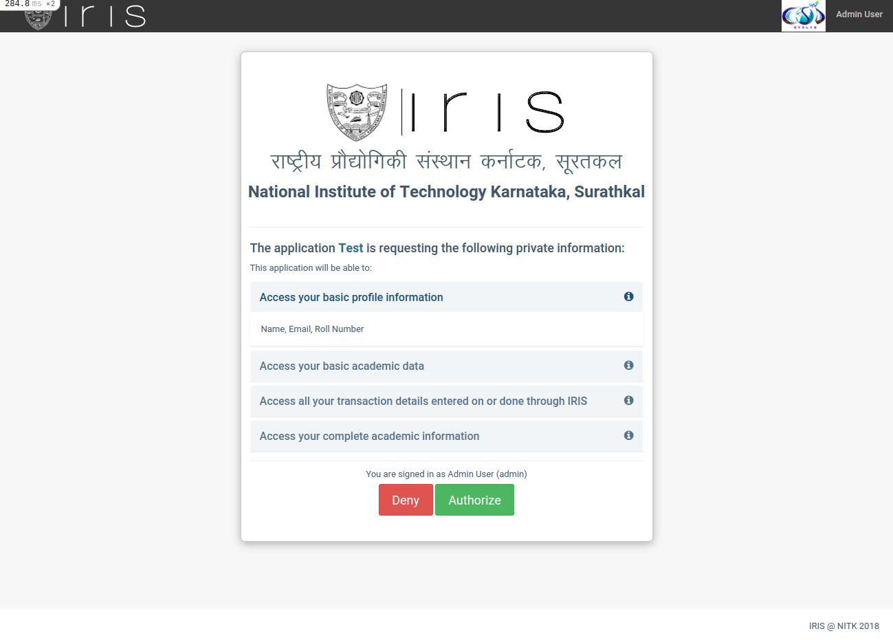 Releasing IRIS OAuth for Developers at NITK - IRIS Blog