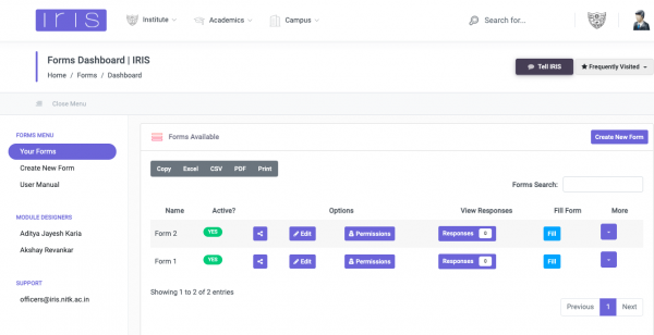 IRIS Forms - IRIS Blog